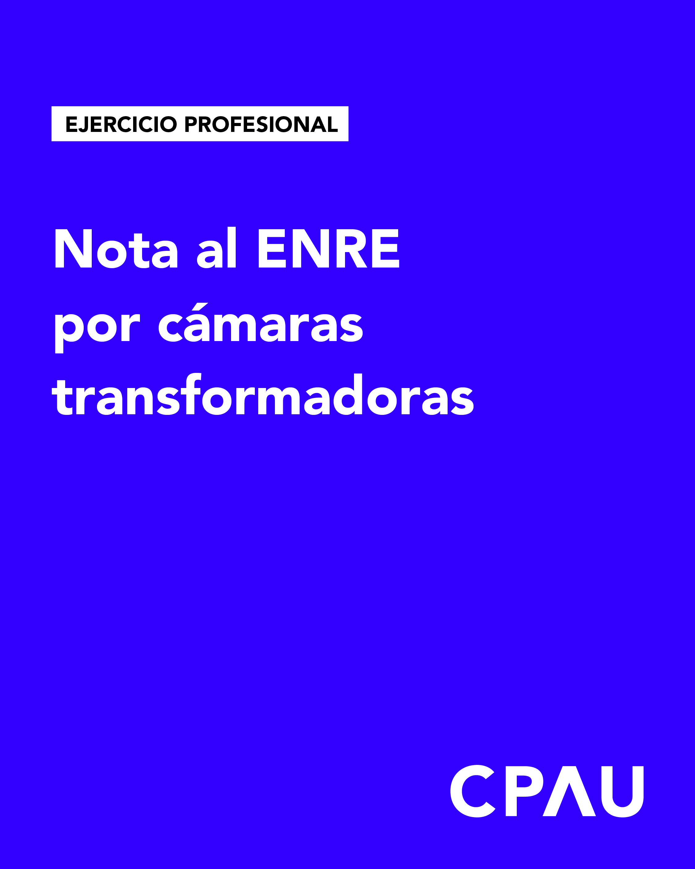 CPAU | Consejo Profesional de Arquitectura y Urbanismo